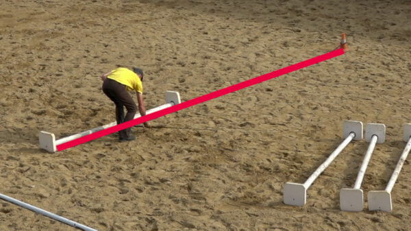 What is the most skillful way to lay cavaletti for lunging? - Alexanderhof